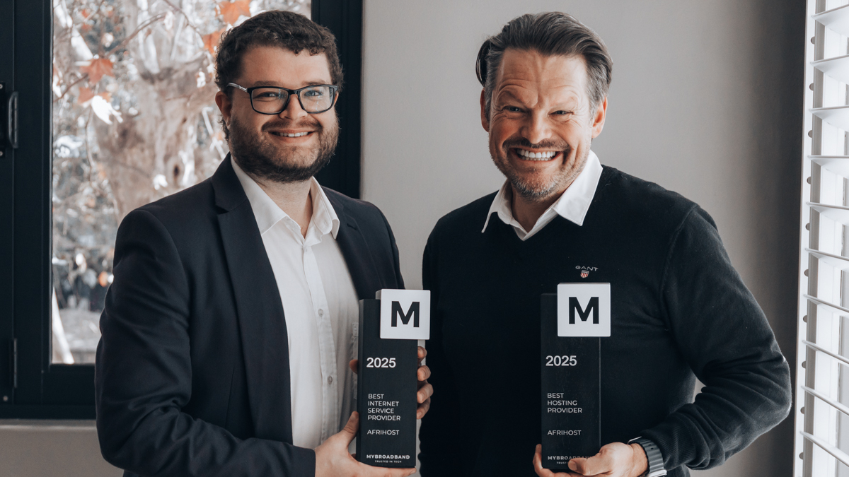 Afrihost receives 2025 MyBroadband Award for Best Hosting Provider ...
